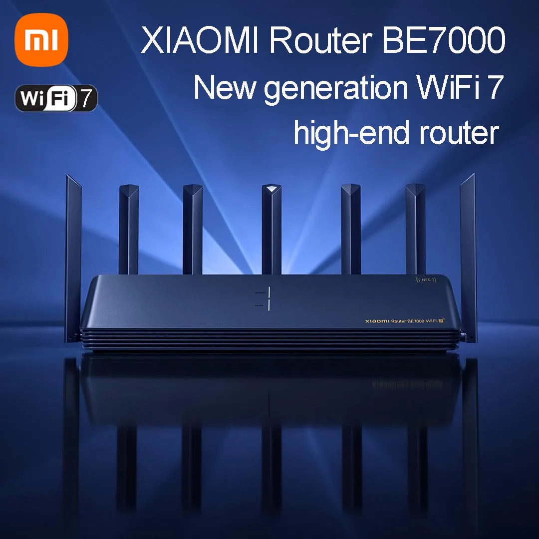 Xiaomi-wifi7-Router-BE7000-160MHz-1GB-Memory-Tri-band-Office-Home-Mesh ...