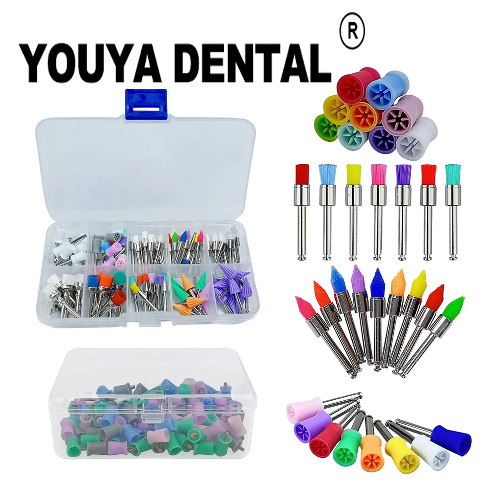 100pcs-box-Dental-Prophy-Brushes-Prophylaxis-Brushes-Nylon-Bristle ...