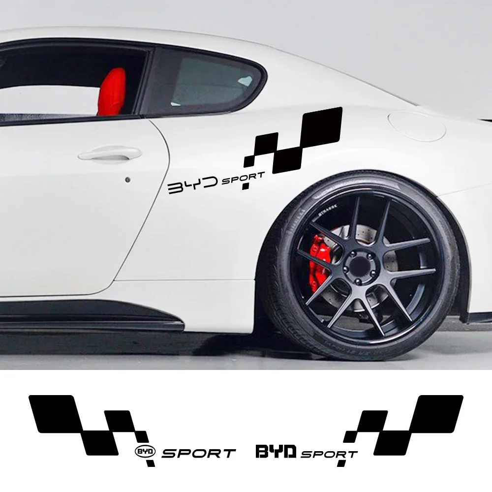 Pegatina-lateral-para-coche-BYD-F3-E6-Yuan-Plus-Atto-F0-G3-I3-Ea1-Song ...