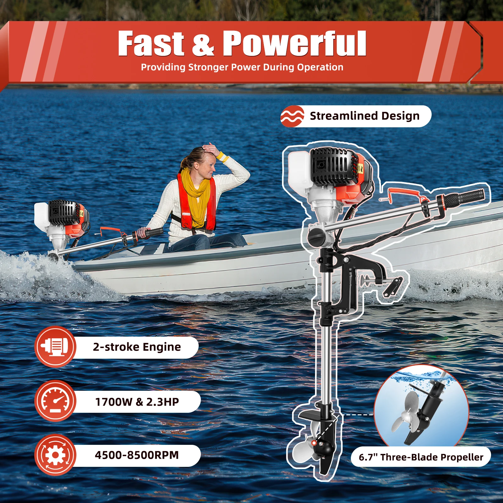 2-Stroke-2-3-Hp-High-Performance-Outboard-Engine-with-52cc-Outboard ...