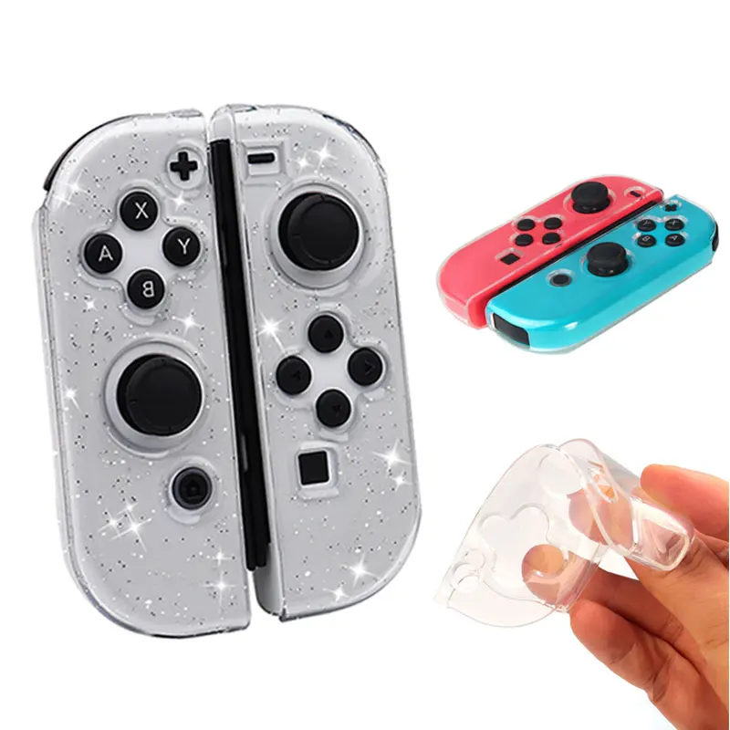 Transparent-Glitter-Bling-Case-For-Nintendo-Switch-Oled-Joycon ...