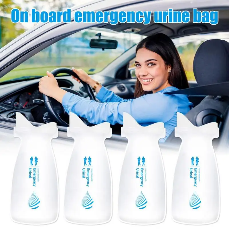 4PCS-Unisex-Emergency-Portable-Car-Urine-Bag-Vomit-Bags-Flexibly ...