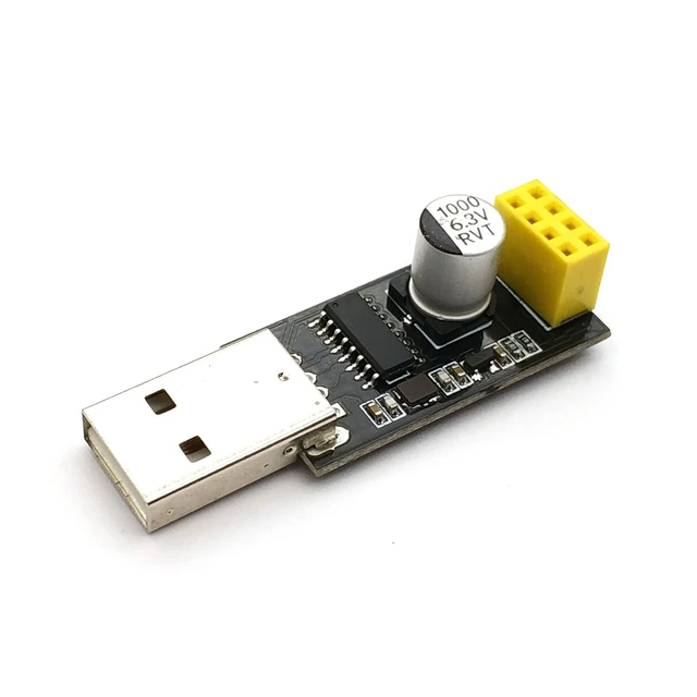 ESP01 Programmer Adapter UART GPIO0 ESP-01 Adaptaterr ESP8266 CH340G ...