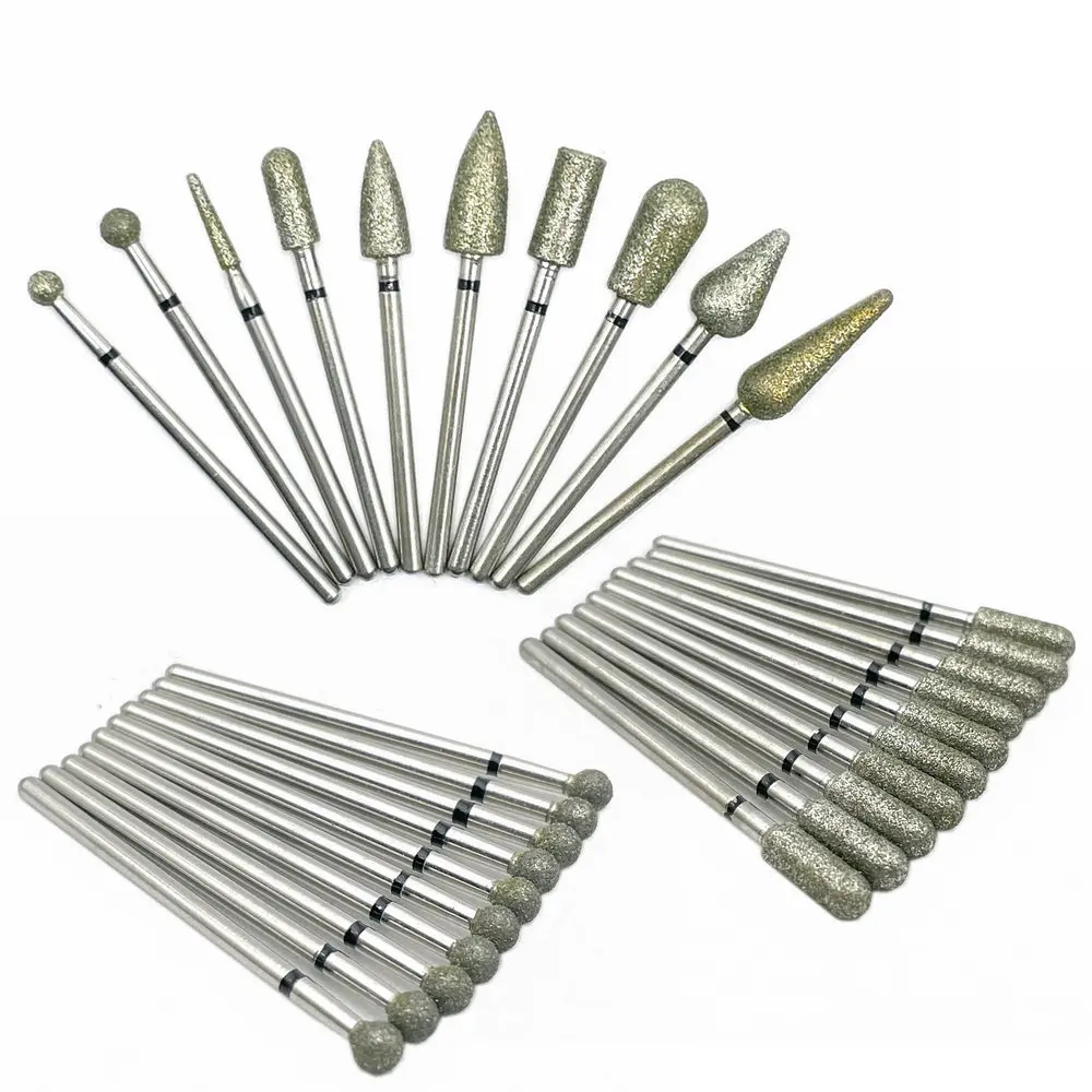 10pcs-2-35mm-Dental-Diamond-Grinding-Bur-Drill-For-Dental-Diamond ...