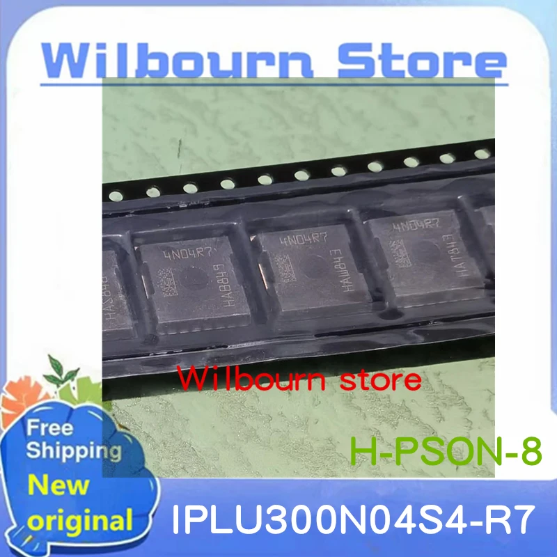 10 unids/lote 4N04R7 IPLU300N04S4 R7 ipplu300n04s4 H PSOF 8 1 nuevo ...