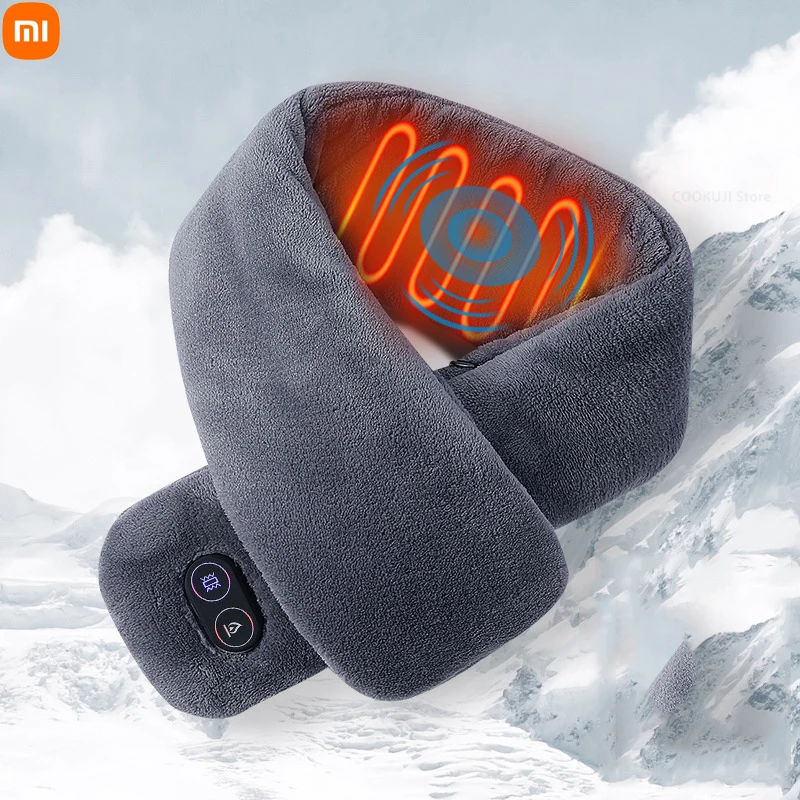 Xiaomi-New-Winter-Warm-Scarf-USB-Charging-Heating-Scarf-Thermostatic ...