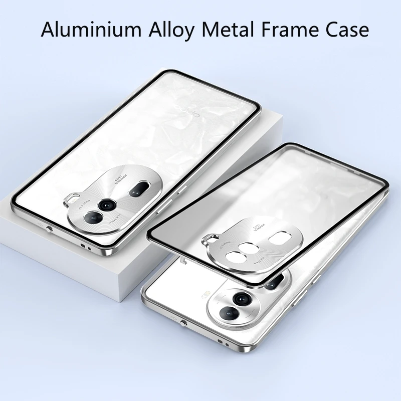For Oppo Reno 11 Pro Case Aluminium Alloy Metal Frame Case For Oppo ...