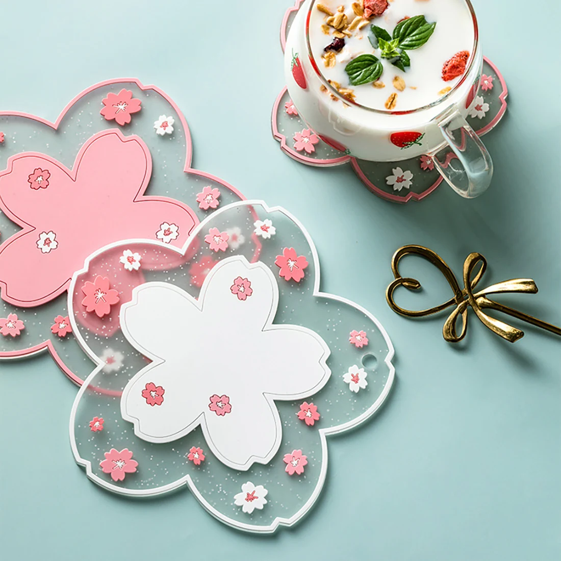 1PC-Japan-Style-Sakura-Coffee-Cup-Coaster-Cute-Heat-Insulation ...