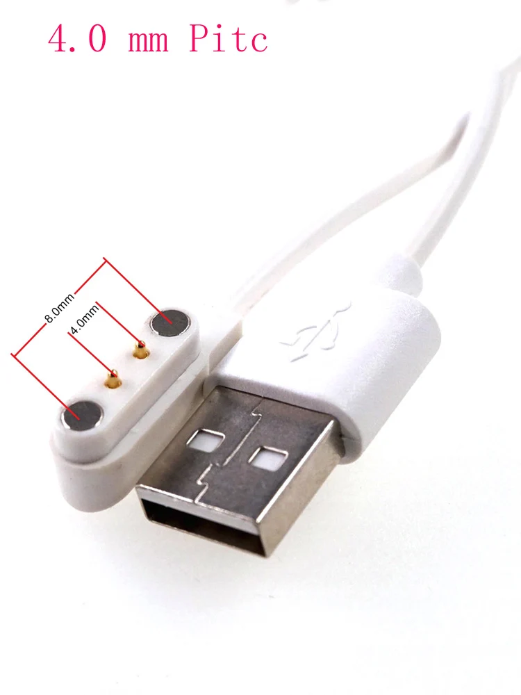 1-pcs-Charging-cable-magnetic-Pogo-Pin-Connector-2-Pin-4-0-mm-Pitch ...