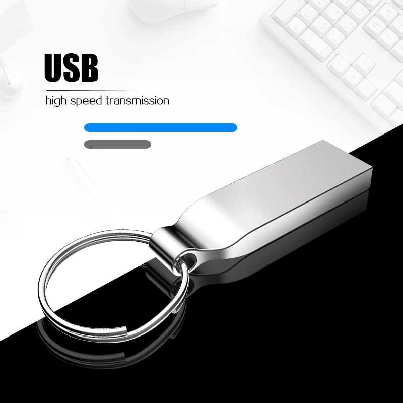 High-Speed-Pen-Silver-128GB-64GB-32GB-USB2-0-Flash-Drive-Creative-Mini ...