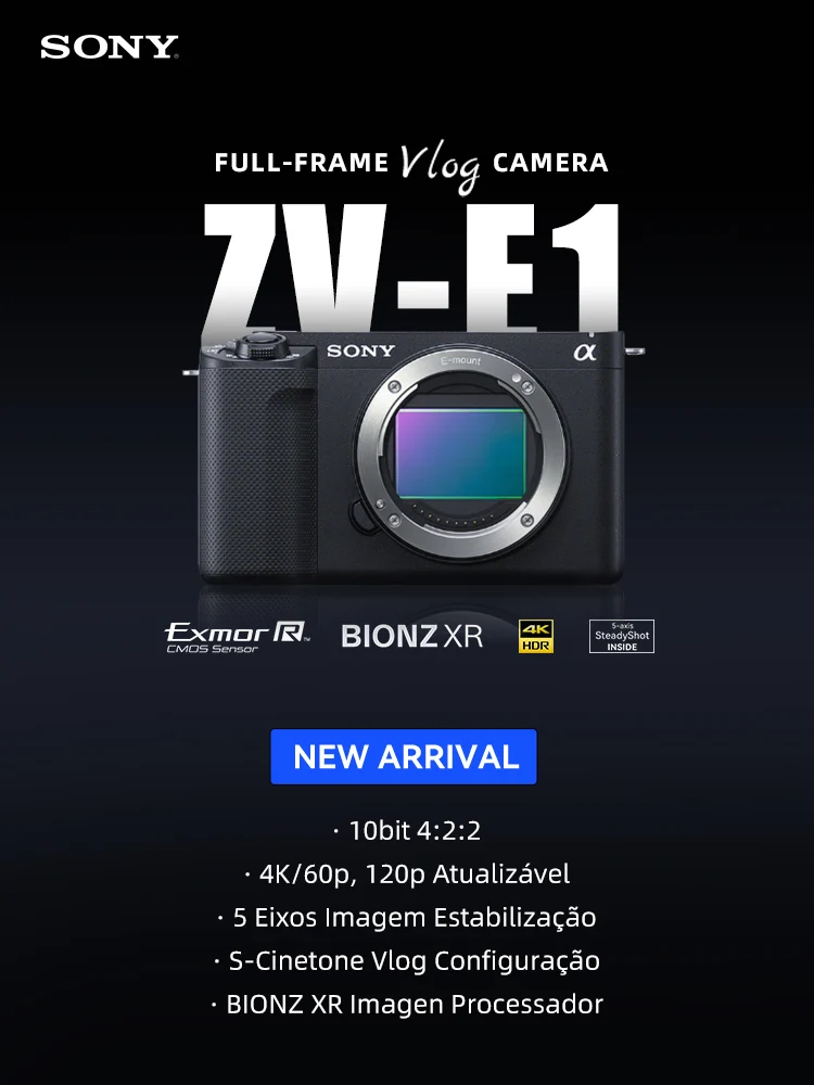 Sony ZV-E1 Full Frame Mirrorless Compact Digital Camera Professional Photographer Photography ...