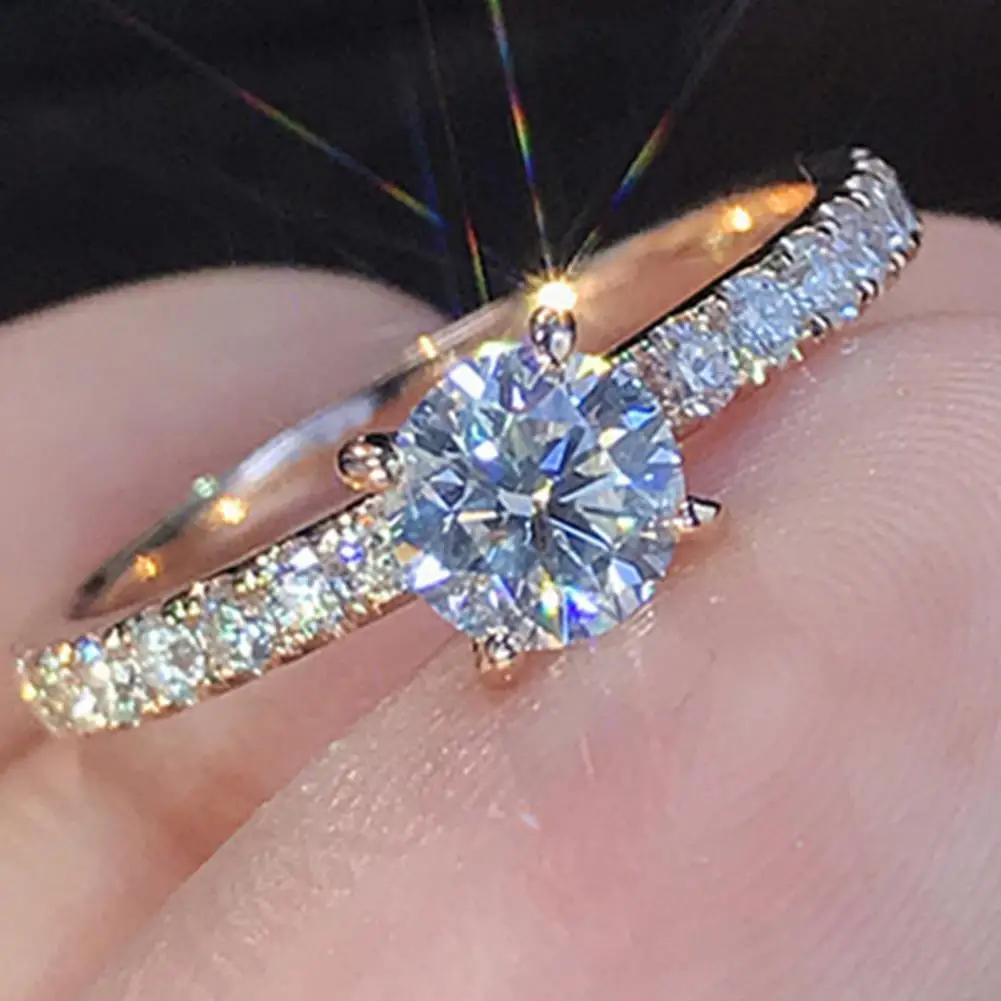 Lady-Finger-Ring-Wedding-Knuckle-Ring-Exquisite-Shiny-Rhinestone ...