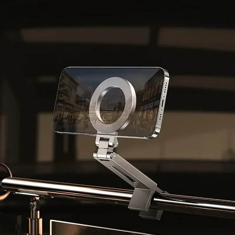 Folding-Magnetic-Phone-Holder-Travel-Essentials-Flexible-Rotation-Hands ...