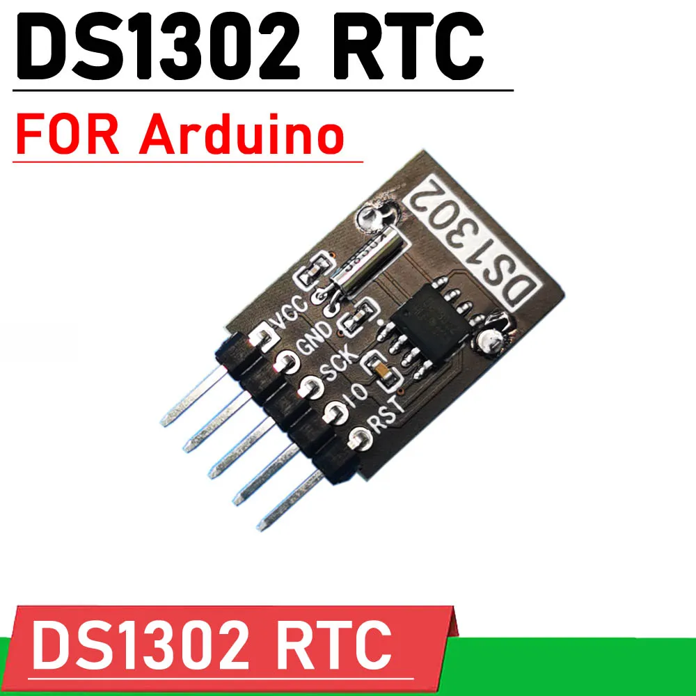 DS1302-RTC-clock-module-KDS-crystal-oscillator-with-memory-battery-3-3V ...