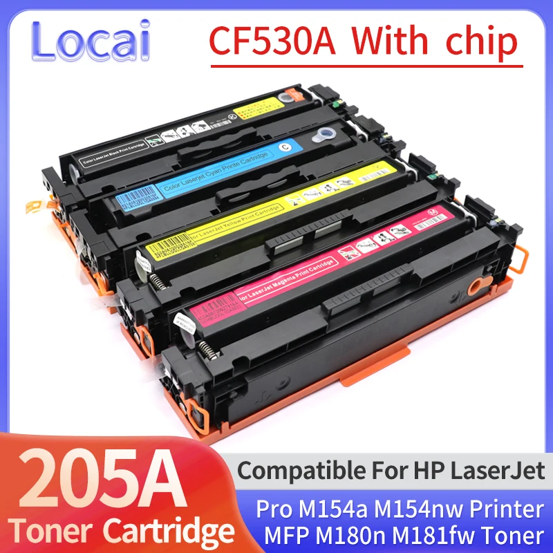 4color-205A-CF530A-Toner-Cartridge-Compatible-for-HP-Laserjet-Pro-M154a ...