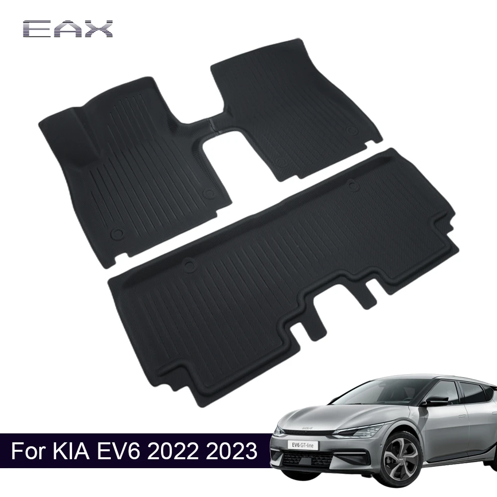 Xpe Floor Mat Custom For Kia Ev6 2022 2023 All Weather Floor Liners ...