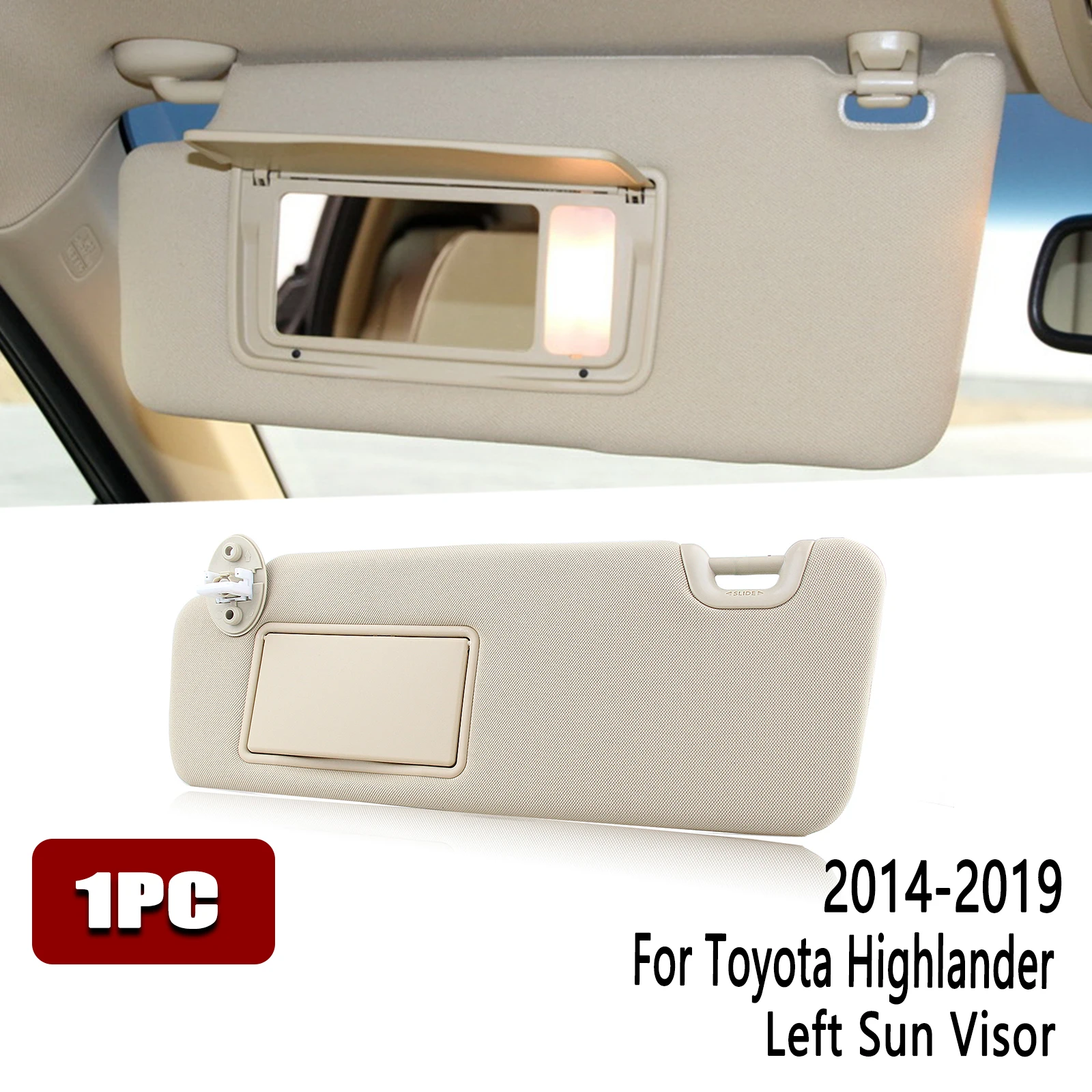 Highlander Sun Visor Escondido Toyota