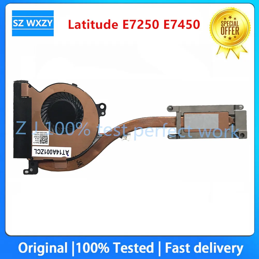 For-Dell-Latitude-E7250-E7450-Laptop-Cooling-Heatsink-FAN-CN-0J3M4Y ...