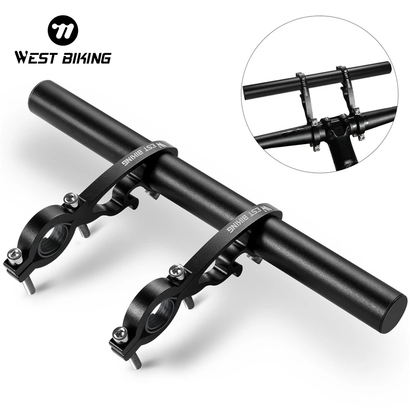 WEST-BIKING-MTB-Carbon-Handlebar-Extender-Road-Bike-Integrated-Handle ...