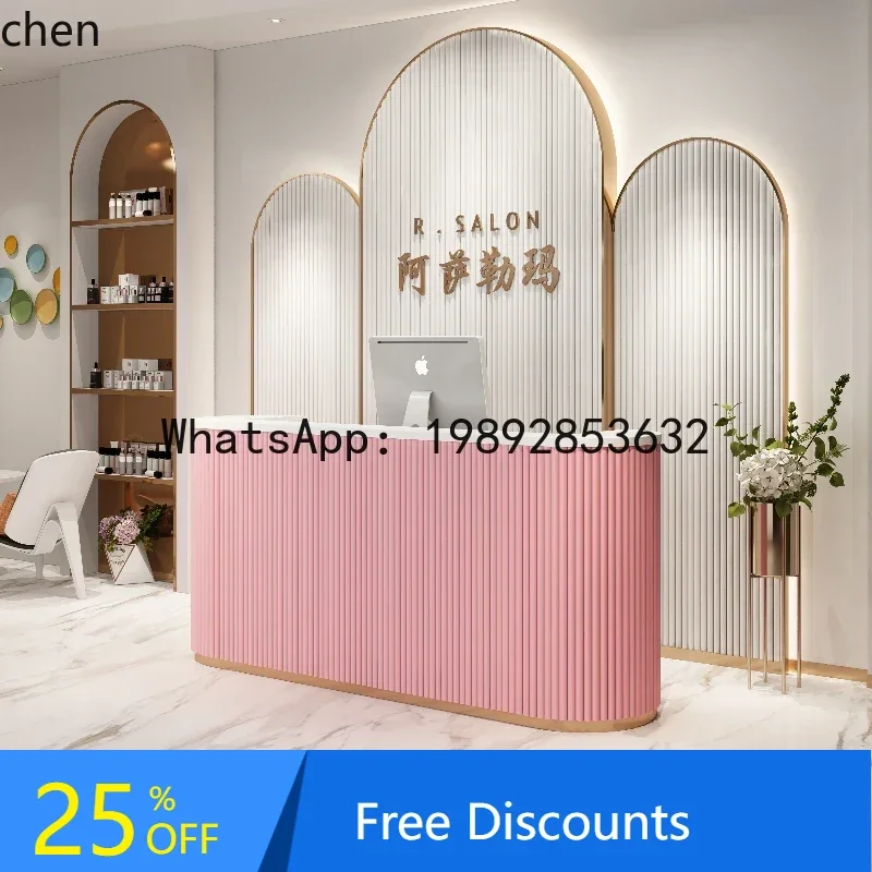 LYY checkout page Shop Small counter Beauty salon Bar checkout table ...