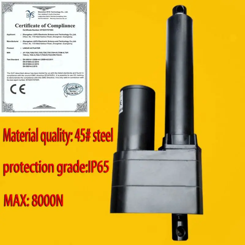 Electric-Telescopic-Rod-Linear-Actuator-DC-Motor-Telescopic-Rod ...