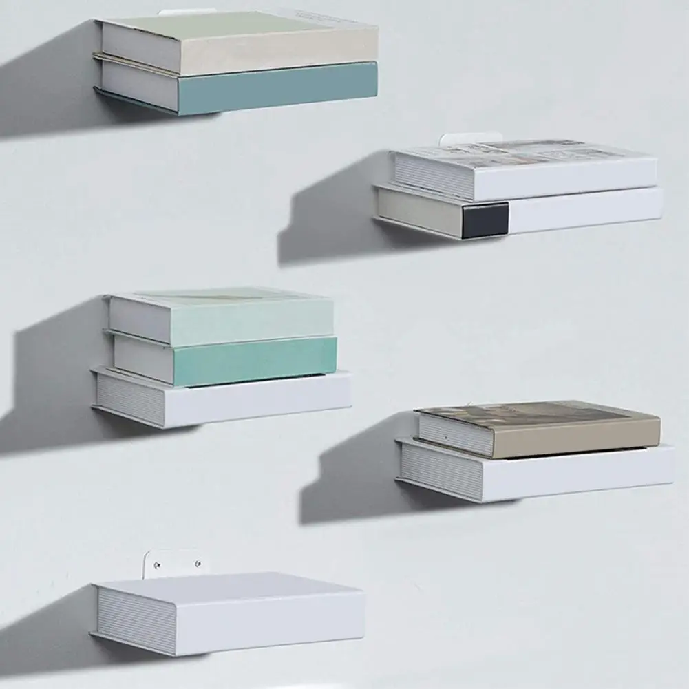 Invisible Floating Bookshelf Wall Mounted Book Shelves For Book Plants ...