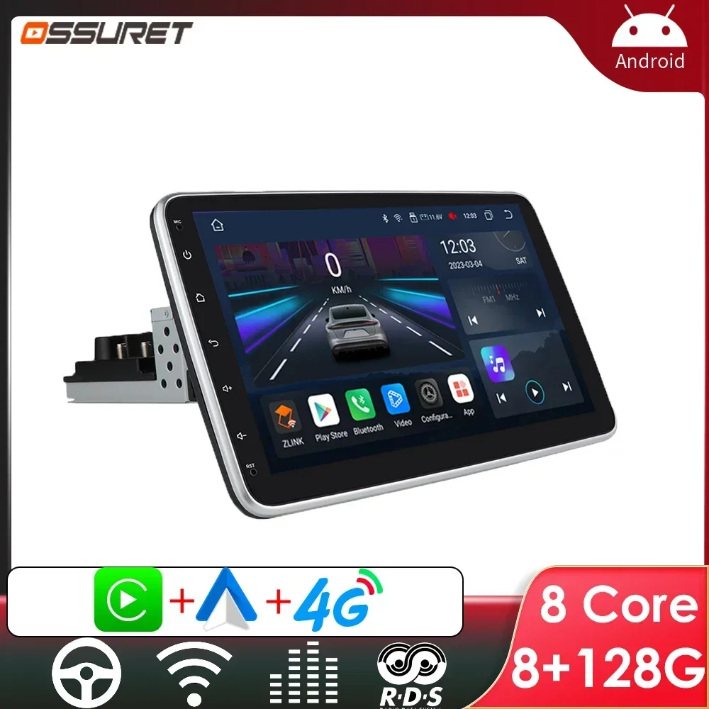 1-Din-Android-Auto-Audio-Car-Stereo-Video-Multimidia-Radio-Player-10-1 ...