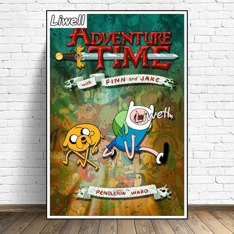 Adventure Time All Characters Poster
