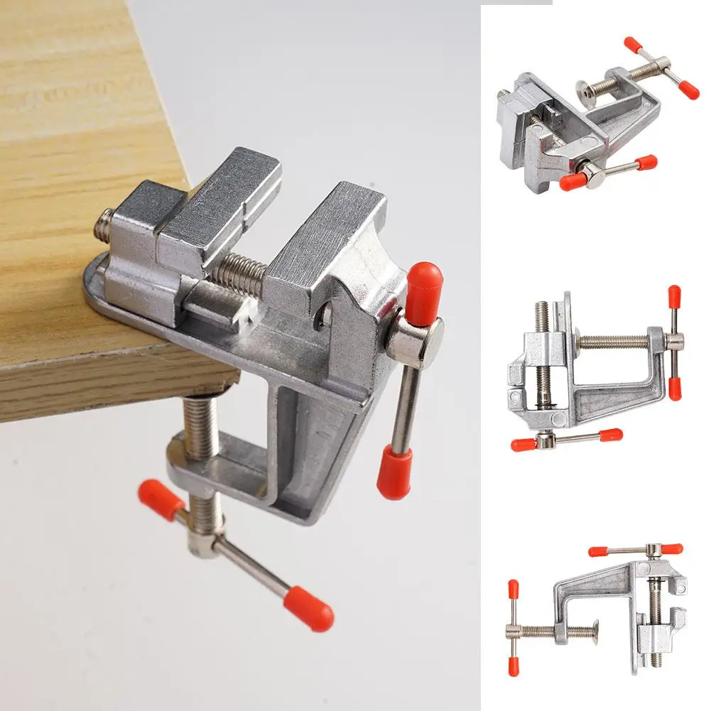 Mini Bench Vise Muliti-Funcational 3.55mm Aluminum Pliers Clamp Hobby ...