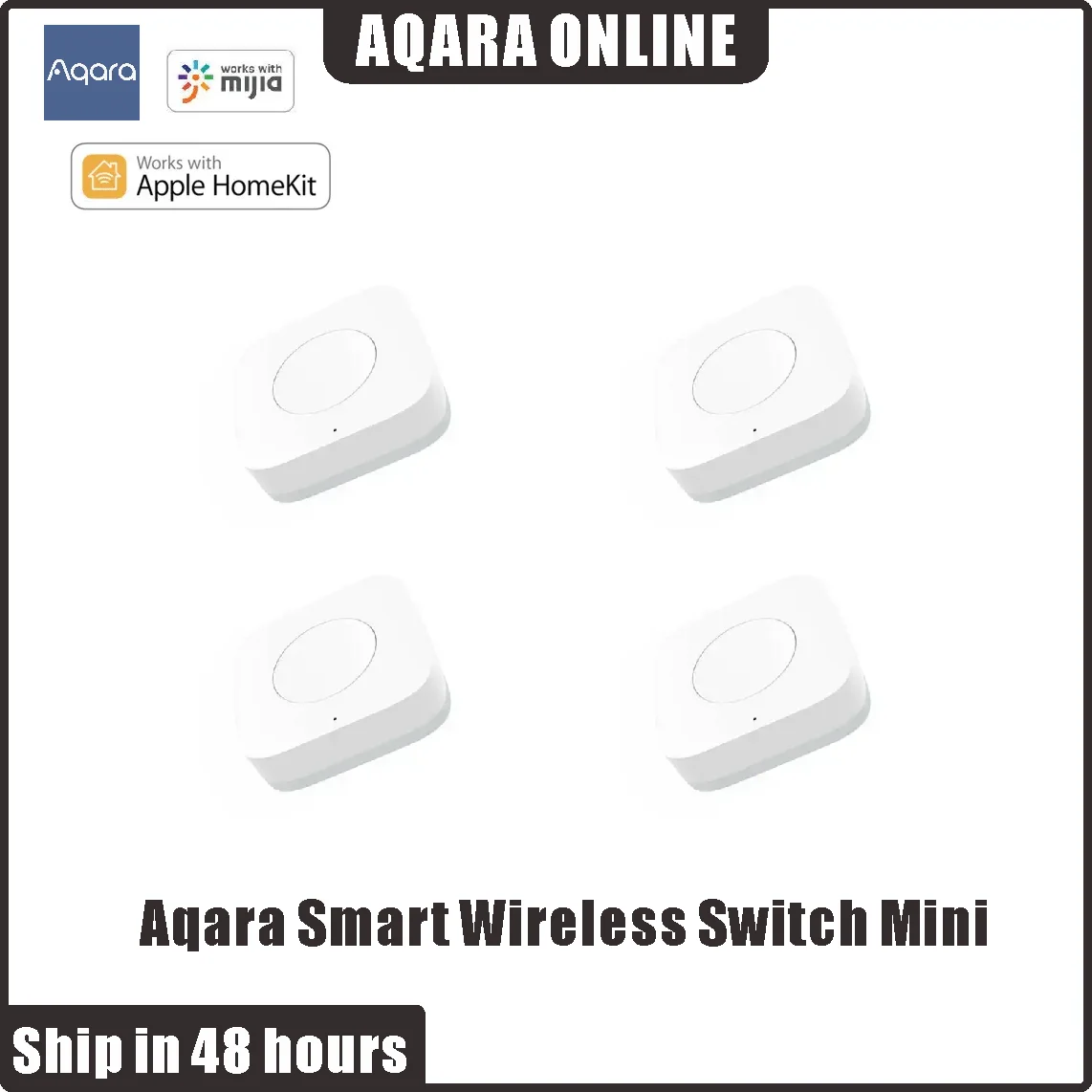 Aqara-Smart-Wireless-Mini-Switch-Key-Zigbee-Connection-Remote-One-Key ...