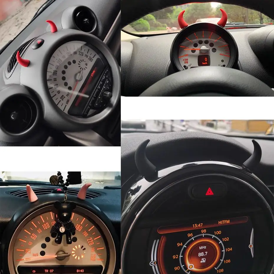 Car-Air-Outlet-Direction-Cute-Devil-Horns-For-Mini-One-Cooper-R50-R52 ...