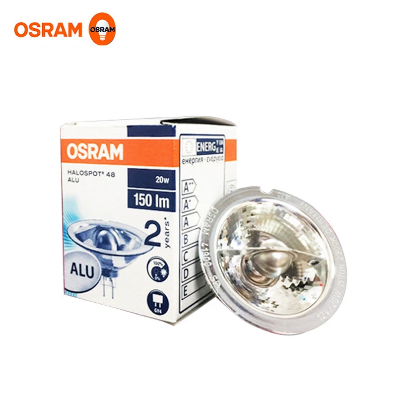 For-OSRAM-41900SP-12V-20W-8D-Halogen-Lamp-41900-SP-12V20W-GY4-HALOSPOT ...