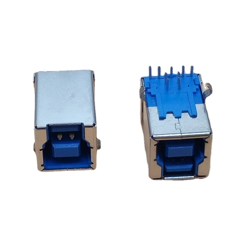 5pcs Usb 3.0 Female Type B 9 Pin Dip Right Angle Pcb Connector For ...