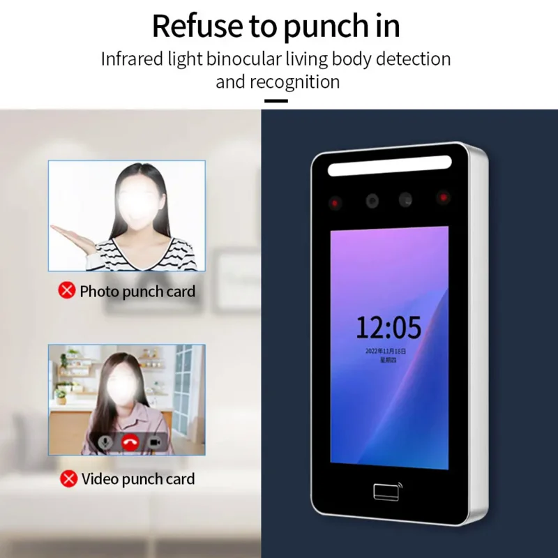 Tuya-App-IP65-Outdoor-Wifi-Connection-Face-Recognition-Access-Control ...