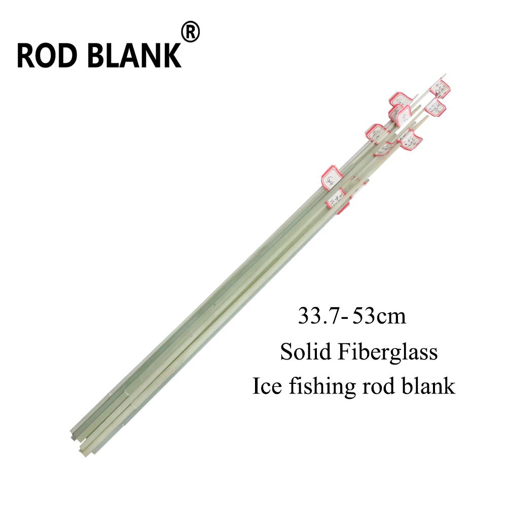 Rod Blank 5Pcs/Lot Solid Fiberglass Rod Blank 33.7-53cm Tip Section Ics ...