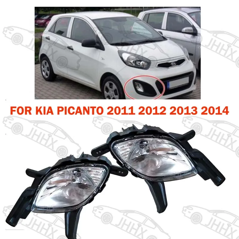 Car front bumper fog light driving for KIA Morning Picanto 2011 2012 ...