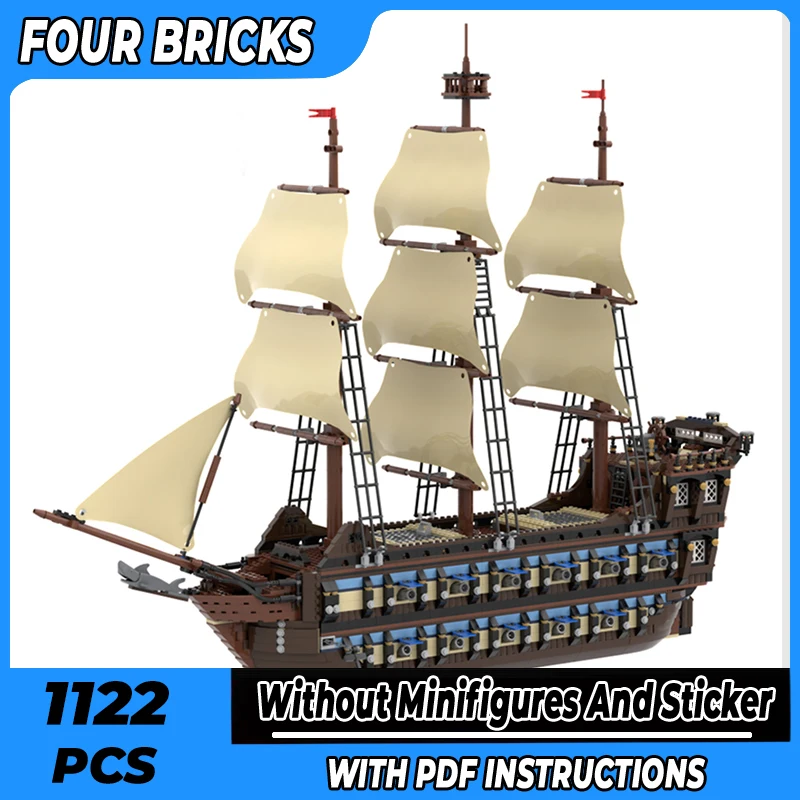 Moc-Building-Bricks-Military-Battleships-Imperial-Flagship-Technology ...