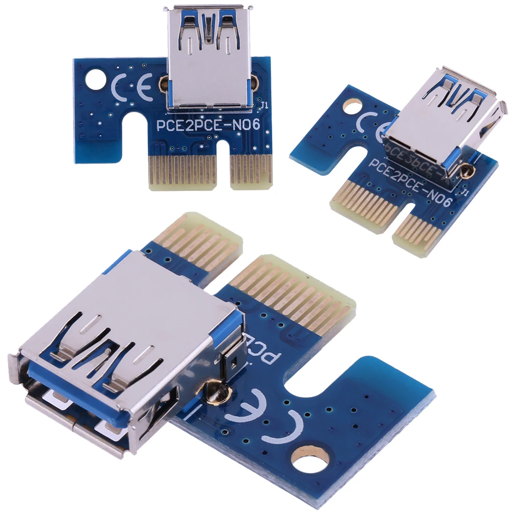 USB 3.0 PCI-E X1 Adapter PCI E X1 Adapter PCIe 1X to USB 3.0 Adapter ...