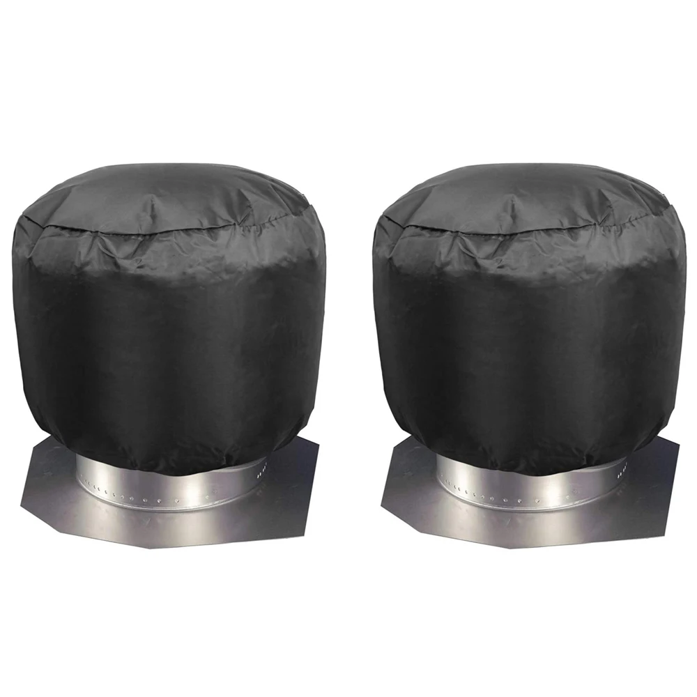 2pcs-Turbine-Roof-Covers-Durable-Turbine-Roof-Exhaust-Vent-Covers ...