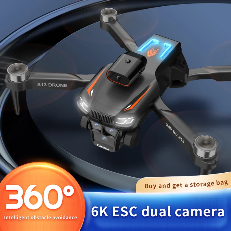 S13-Drone-6K-Optical-Flow-Positioning-Folding-High-definition-Dual ...