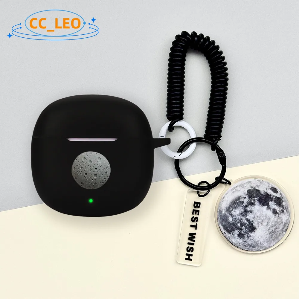 For-Honor-EarBuds-X6-Case-Cute-Cat-Paw-Clover-Keychain-Pendant-Silicone ...