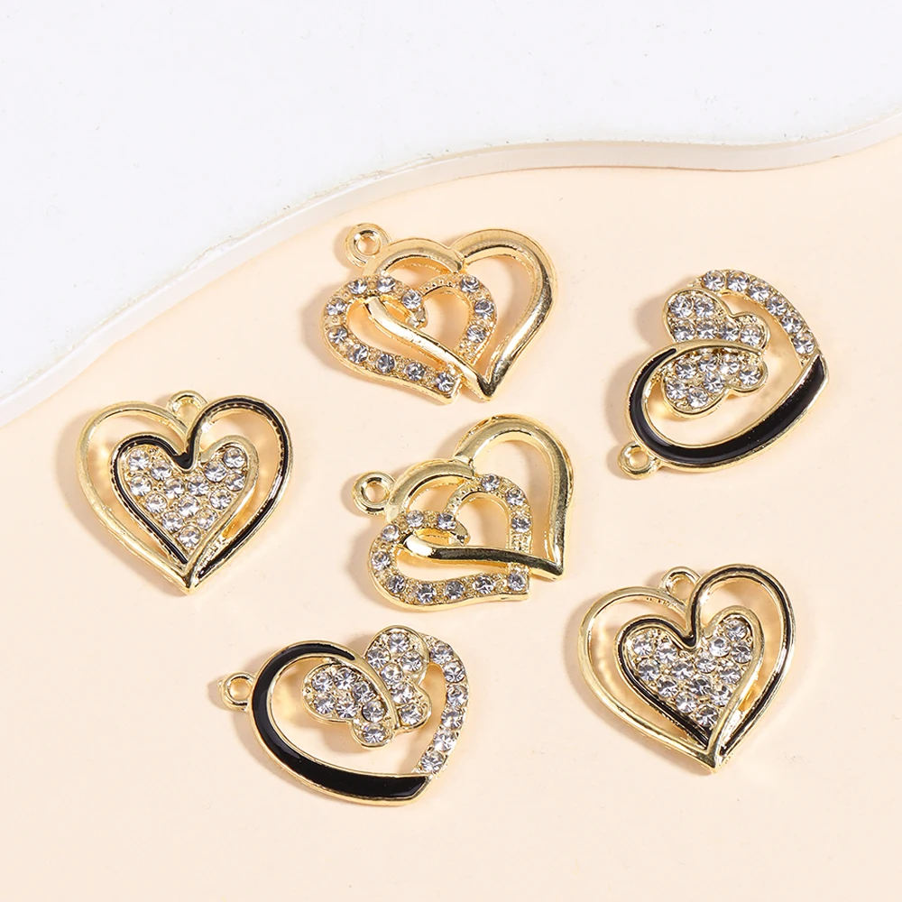 15Pcs-14-18MM-Romantic-Alloy-Love-Charm-Stylish-Women-s-Pendant ...
