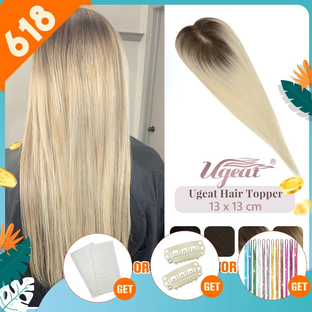 Ugeat-Toppers-de-cheveux-naturels-Base-Mono-13x13cm-pour-femmes-avec-cheveux-clairsem-s-fabriqu ...