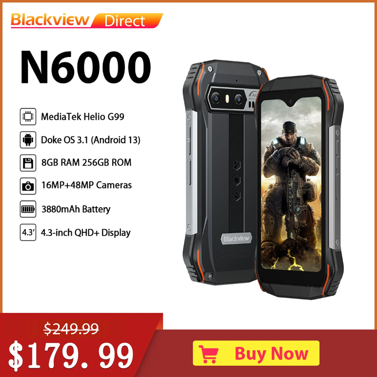 Blackview-N6000-Rugged-Machine-Helio-G99-Octa-Core-Android-13-4-3 ...