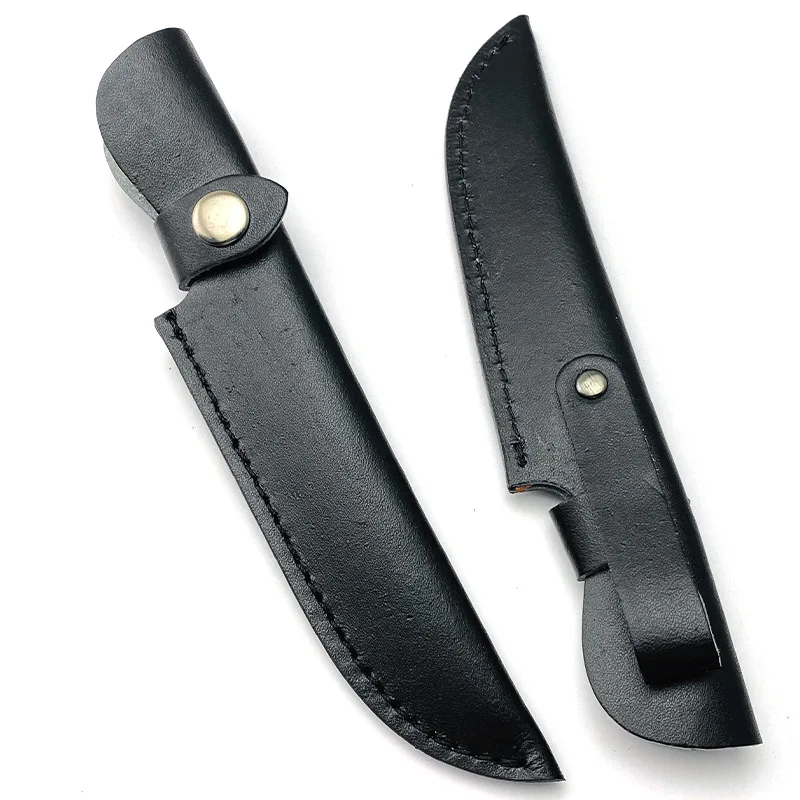 1piece-Split-Cow-Leather-Outdoor-Small-Straight-Knife-Sheath-Fixed ...