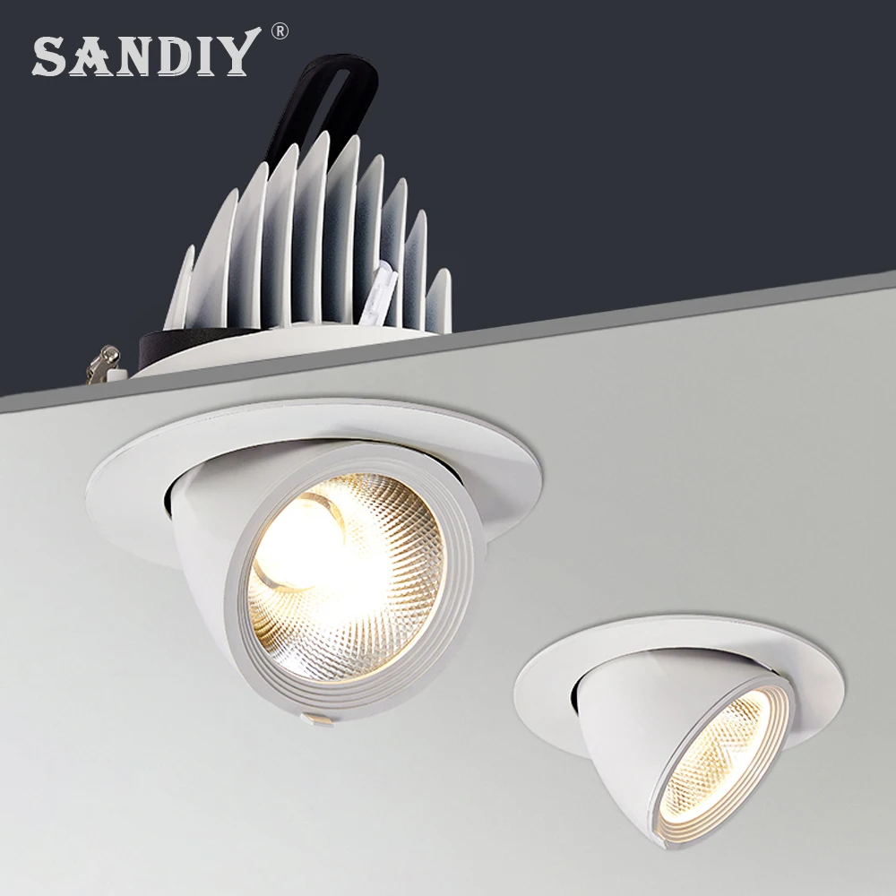 SANDIY-Adjustable-Spotlights-Recessed-Downlights-Super-Bright-Led ...