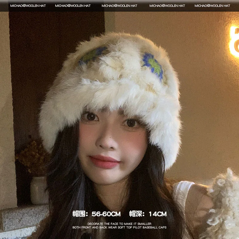 rabbit-s-hair-Autumn-and-Winter-Real-Rabbit-Hair-Band-Hair-Hoop-Women-s ...