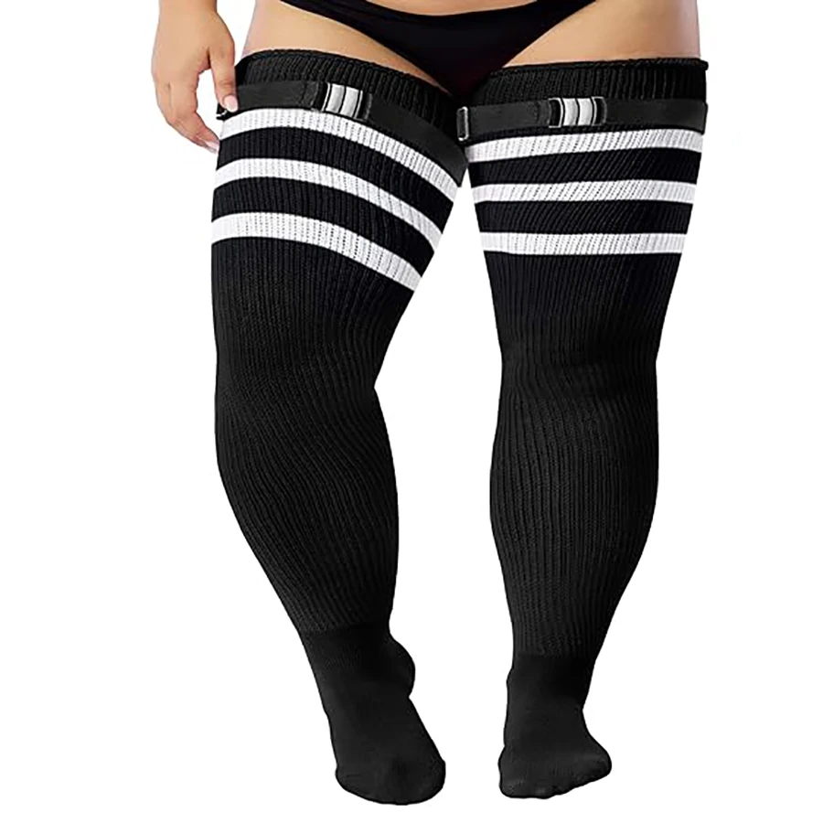 American-Trends-Plus-Size-Womens-Thigh-High-Socks-for-Thick-Thigh-Extra ...