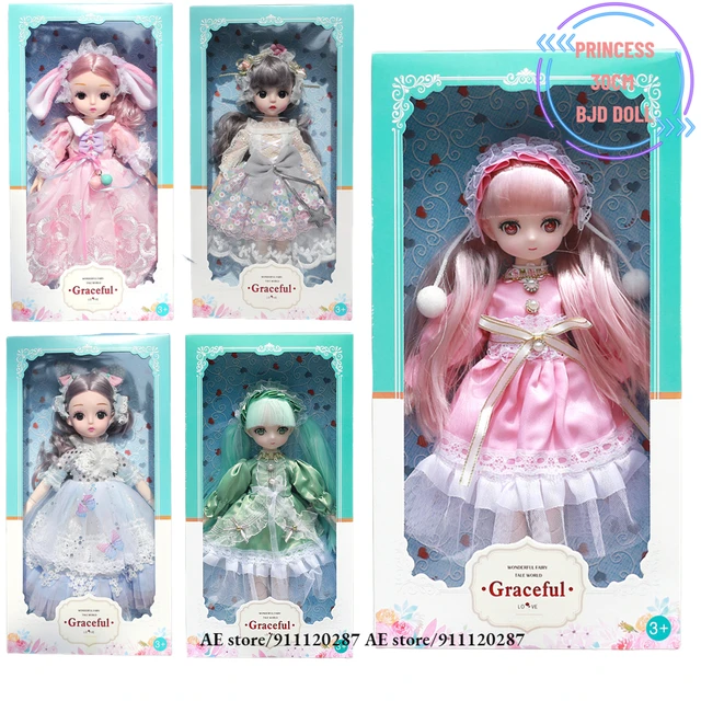 30cm Princess Elf BJD Doll GD16, Kawaii Movable Joint 12 - Wishupon