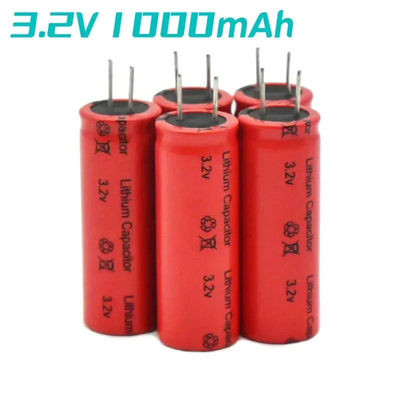 2022-New-Small-Cylindrical-Capacitor-Lithium-Battery-18500-1000mAh-3-2V ...